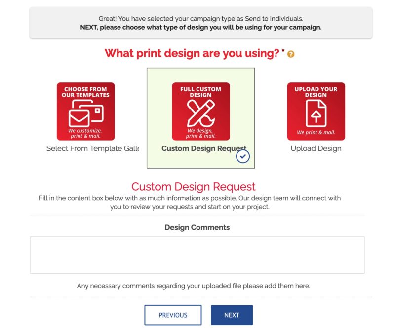 Real Estate Agent Direct Mail: Create a Campaign ⋆ One To One Mailing